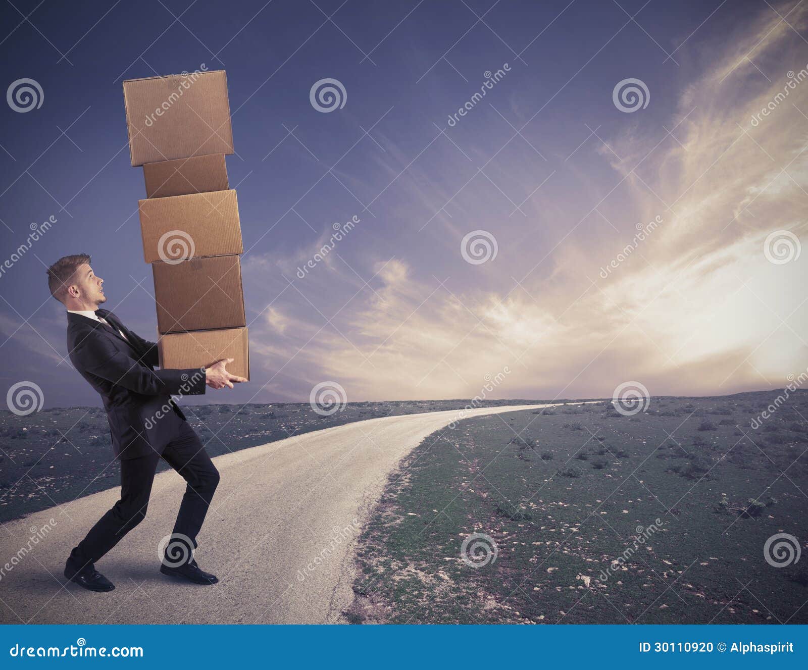 Difficult Career of a Businessman Stock Photo - Image of manager, heavy ... Difficult Career of a Businessman Stock Photo - Image of manager, heavy ...