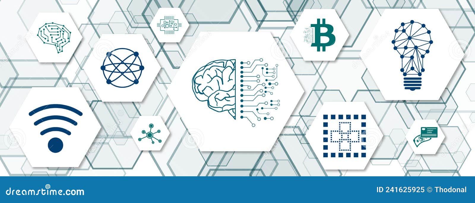 Concept of Digital Disruption Stock Illustration - Illustration of ...