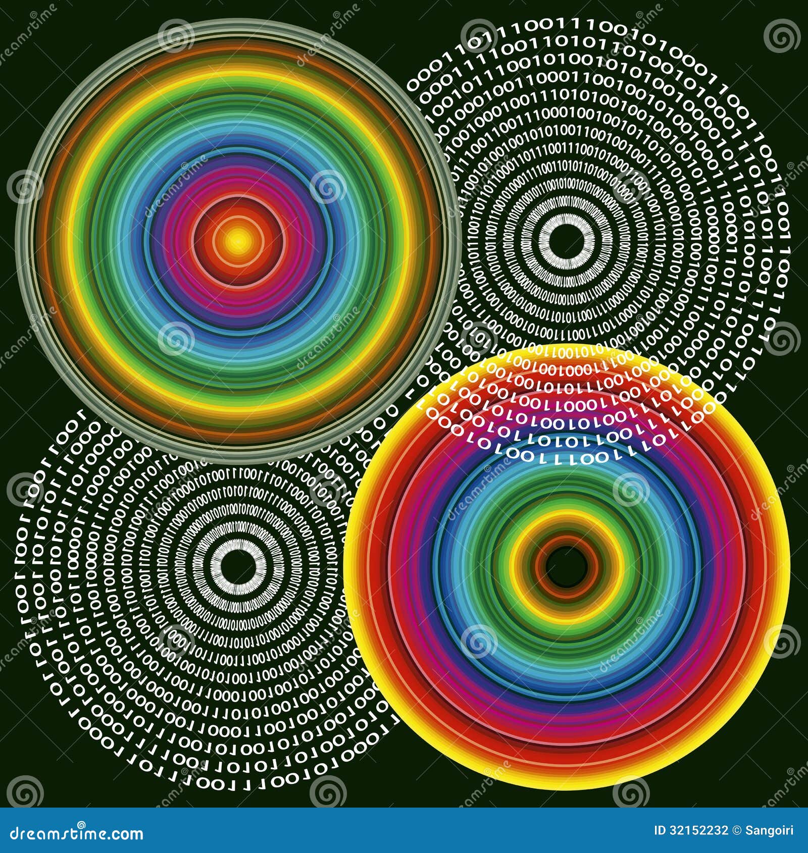 The Concept of Digital Imaging Stock Vector - Illustration of computer ...