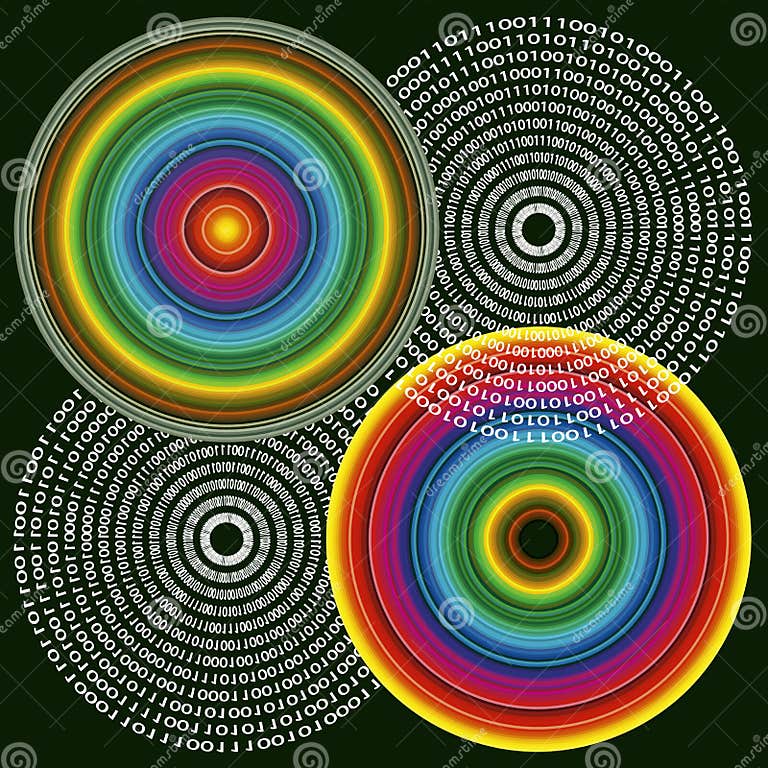 The Concept of Digital Imaging Stock Vector - Illustration of computer ...