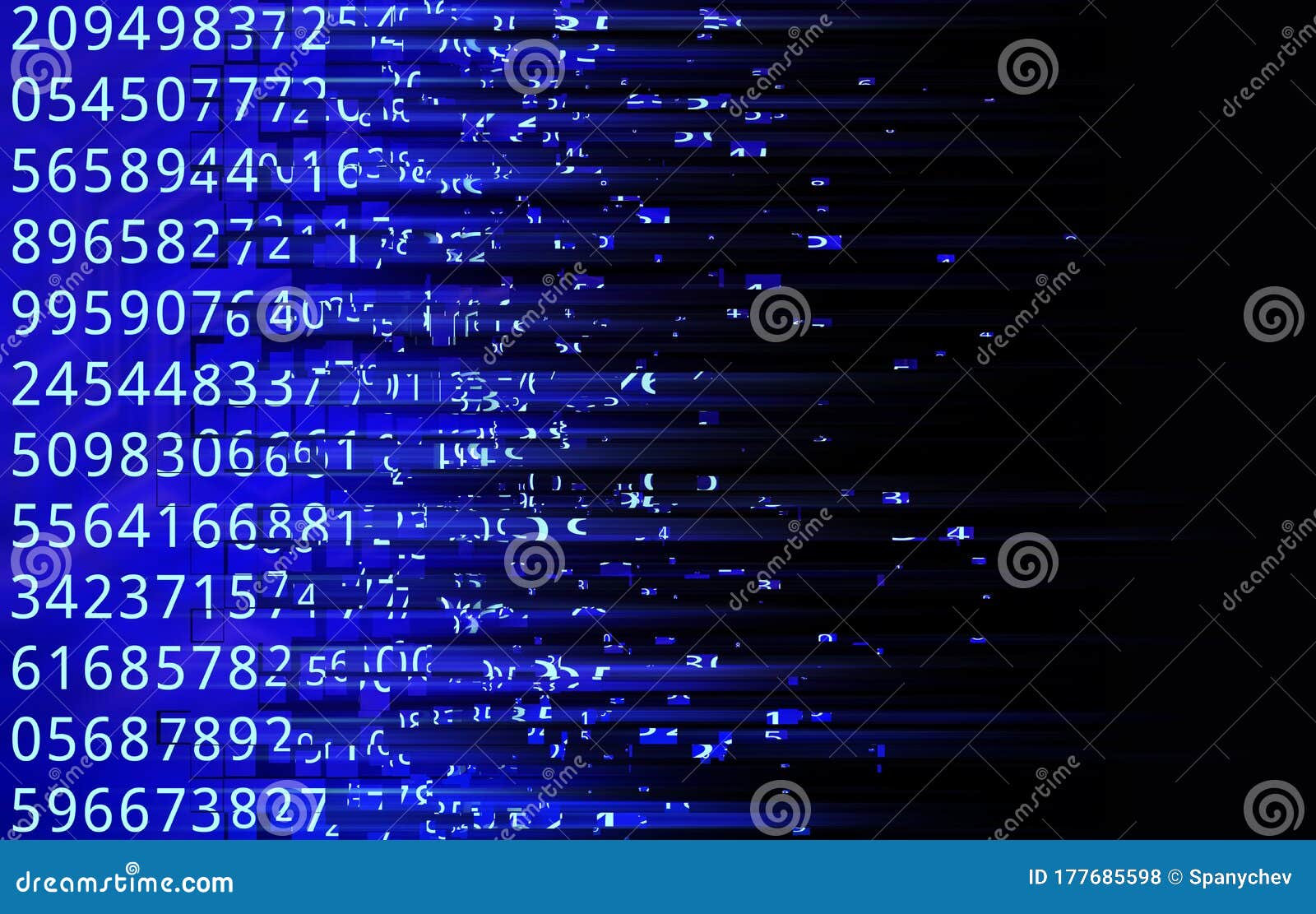 The Concept of Digital Information Loss. the Illustration is Related To ...