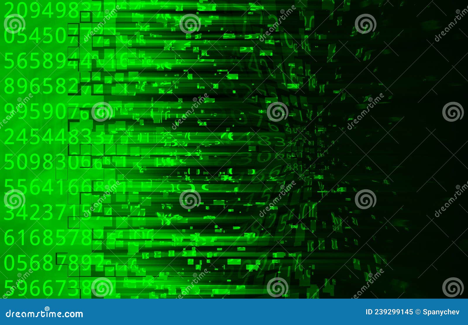 The Concept of Digital Information Loss. the Illustration is Related To ...
