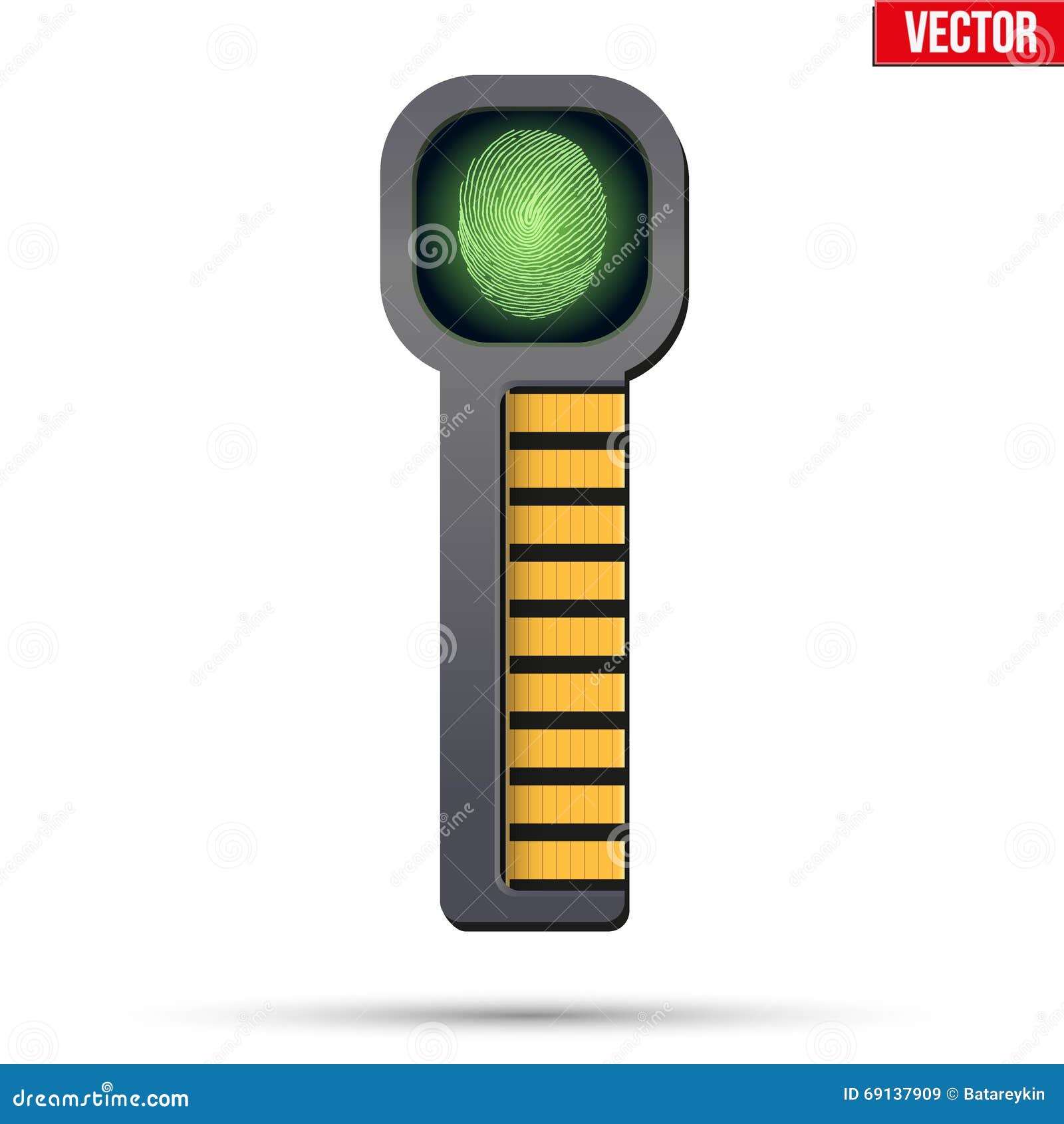 Concept of Digital key stock vector. Illustration of electronics - 69137909