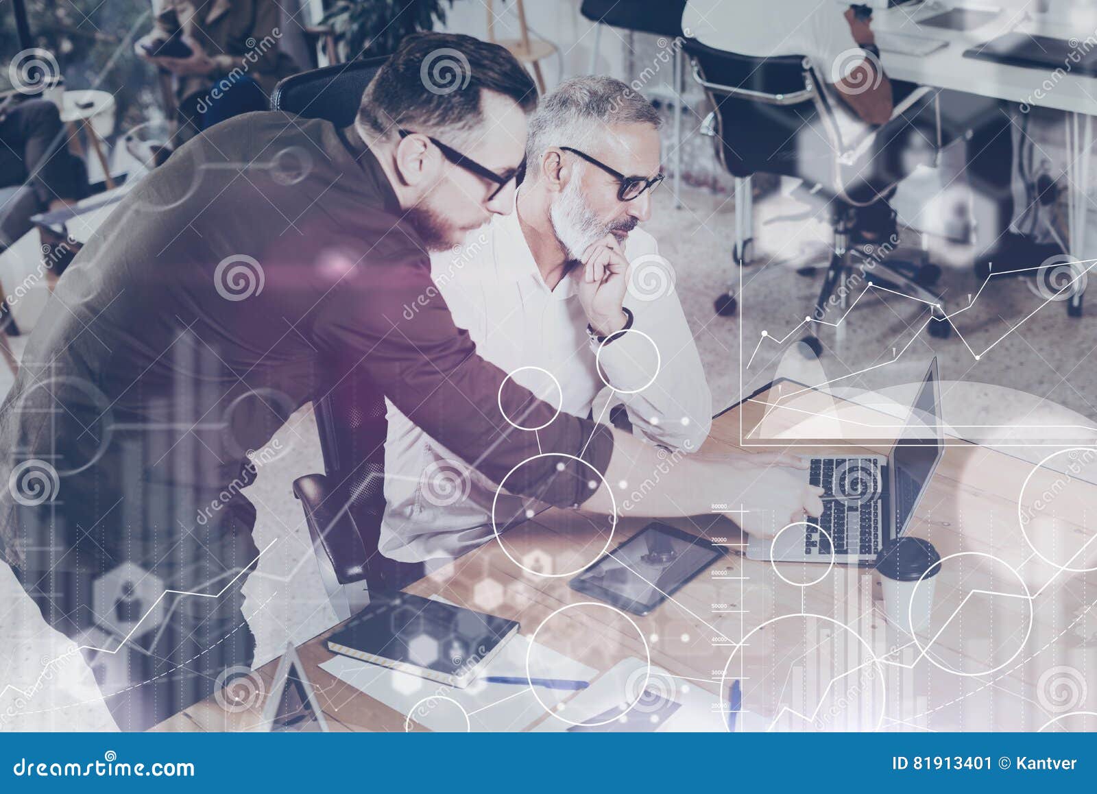 Concept of Digital Screen,virtual Connection Icon,diagram, Graph ...