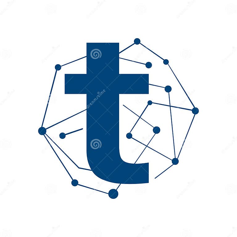 Concept for Digital Technology Solutions Tech T Lettering Logo Designs ...