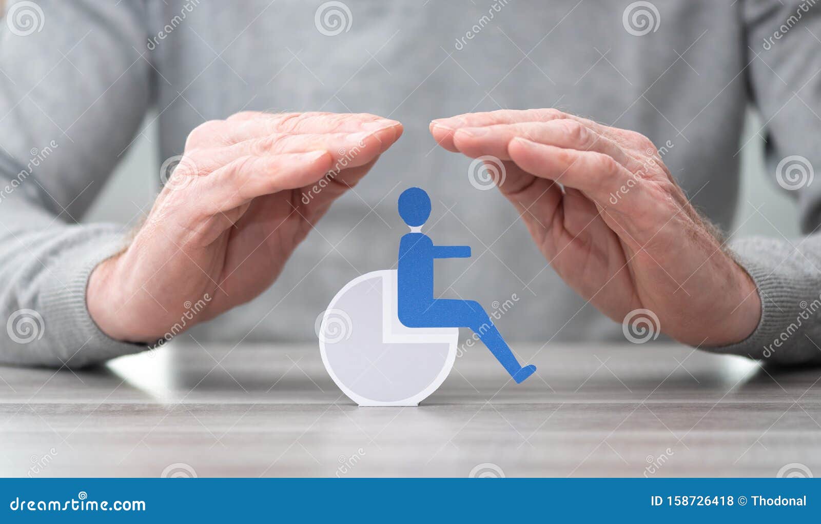 Concept of Disability Insurance Stock Photo - Image of injury, symbol ...