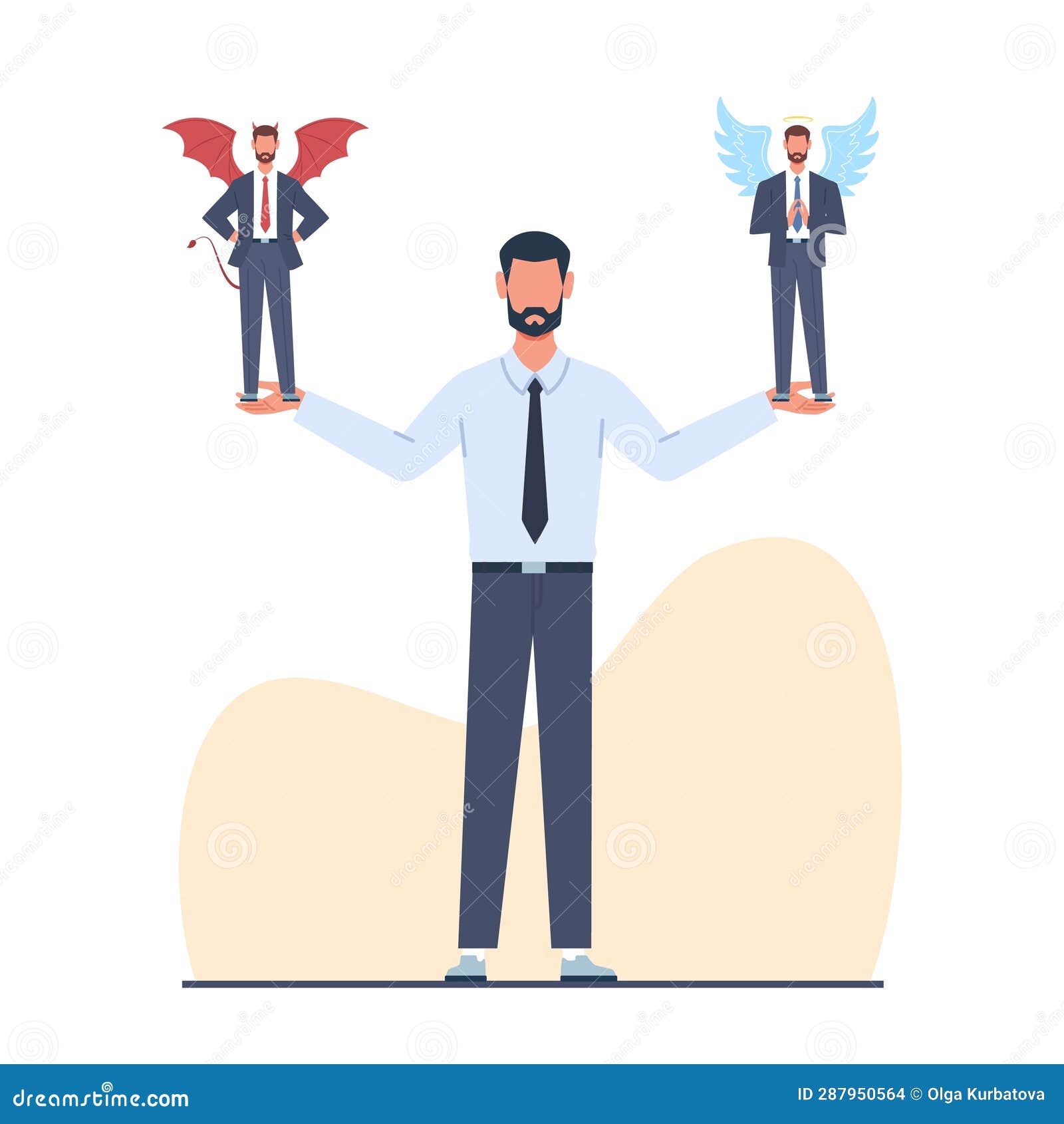 The Concept Art Of A Devil With Purple Eyes And A Purple Tail Reign Of ...