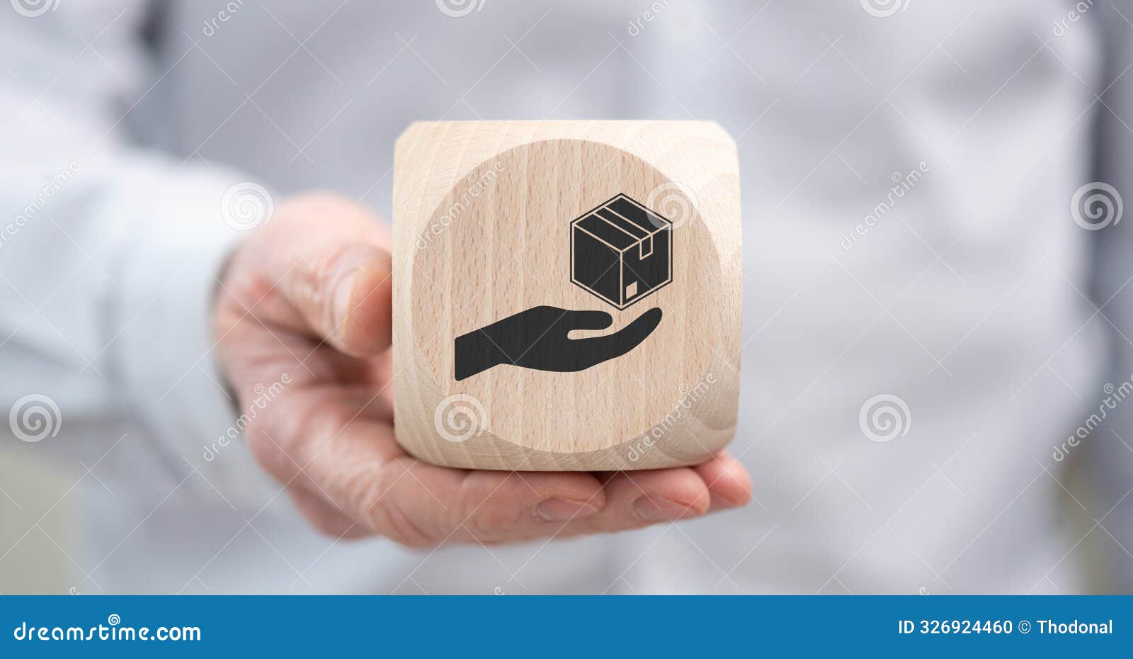 Concept of distribution stock photo. Image of giving - 326924460