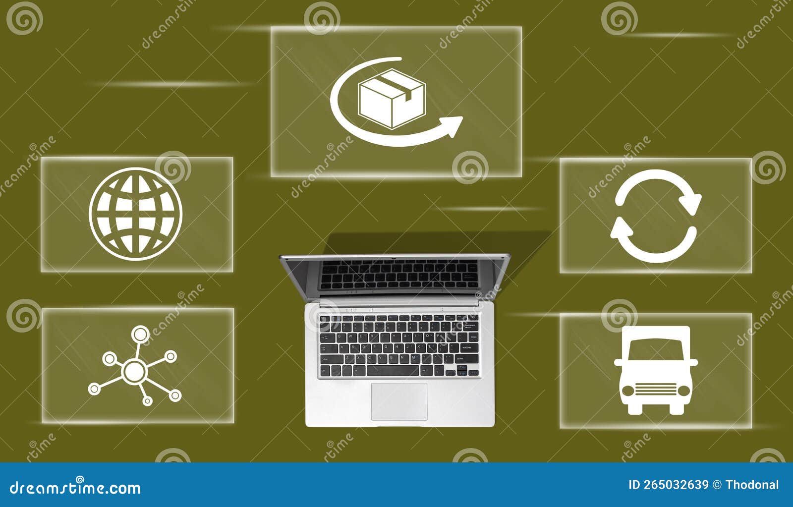 Concept of distribution stock image. Image of distribution - 265032639
