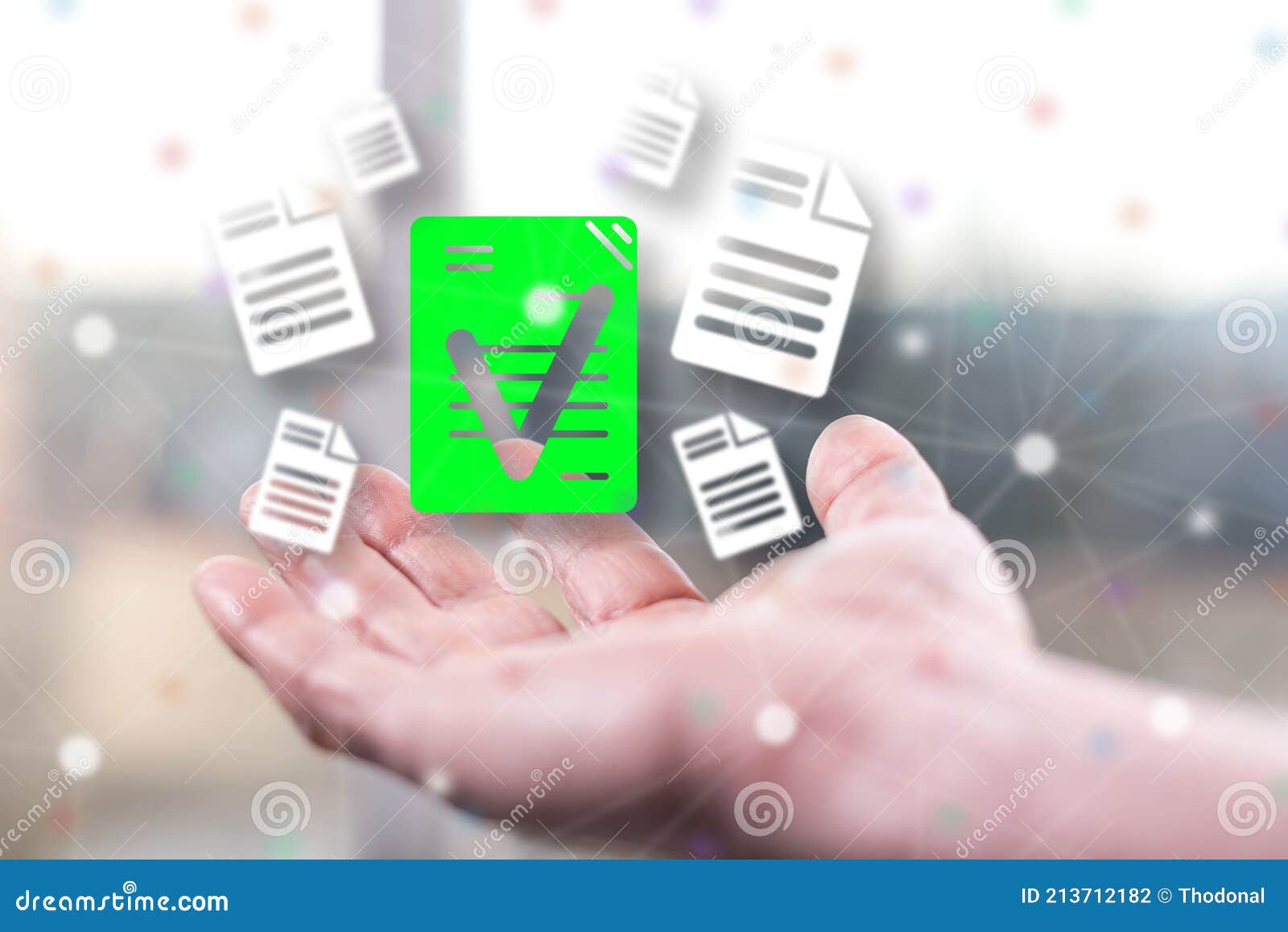 Concept of Document Validation Stock Photo - Image of sign, validation ...