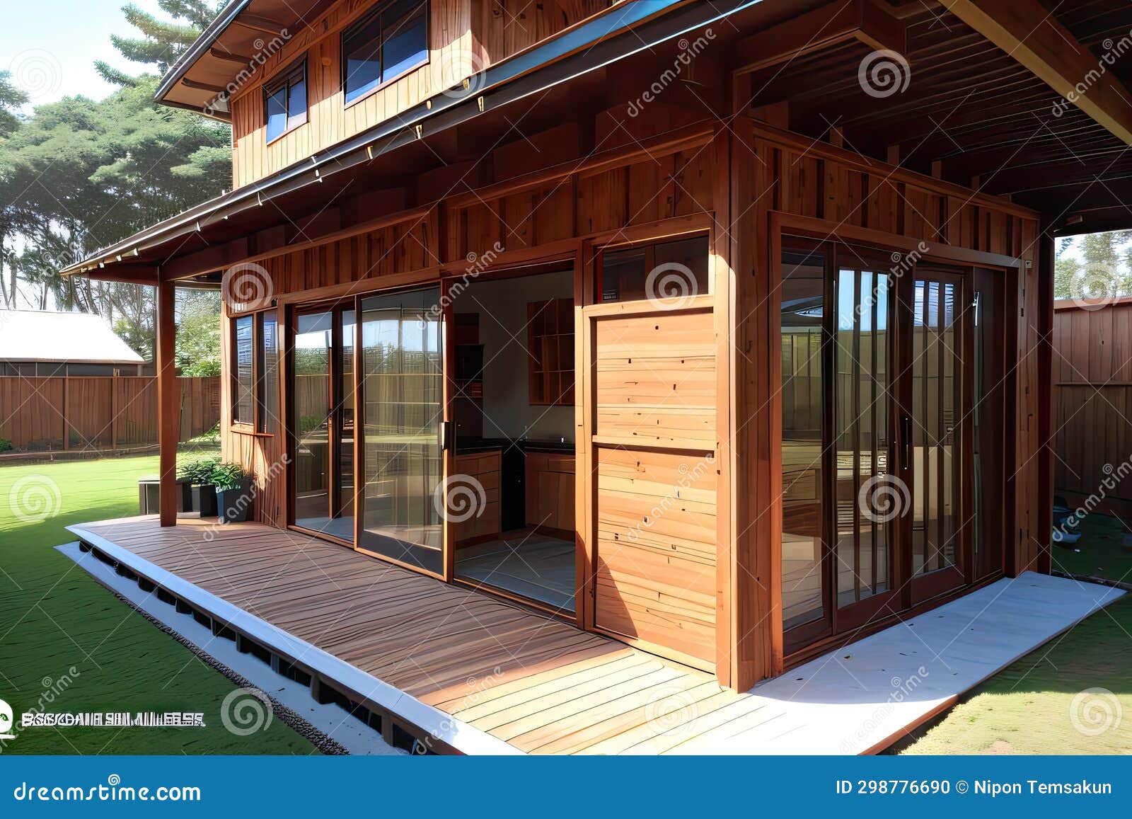 Concept of Dream House Draw by Designer with Construction Stock Photo ...