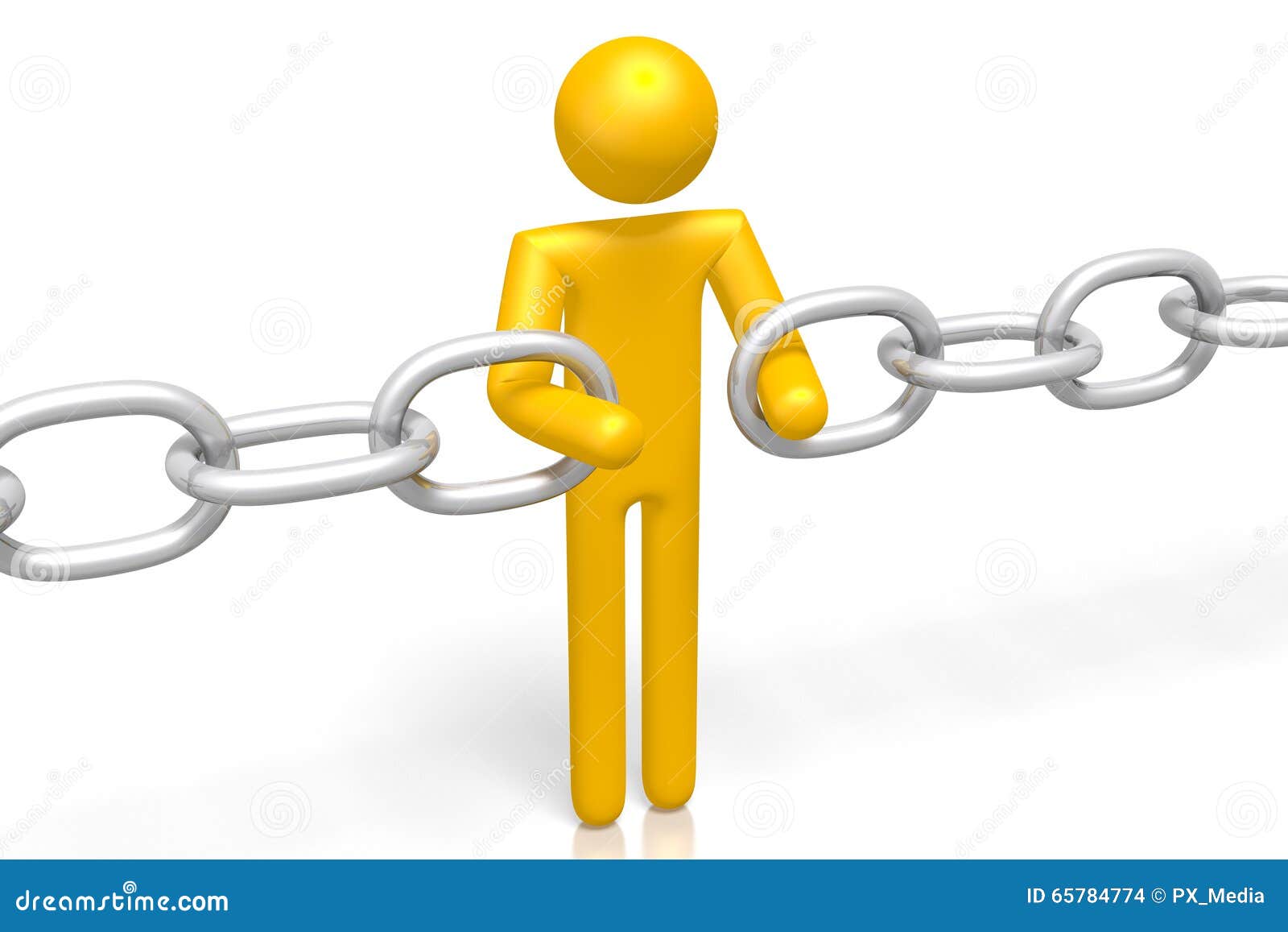 Concept Du Chaînon Manquant 3D Illustration Stock - Illustration du ...