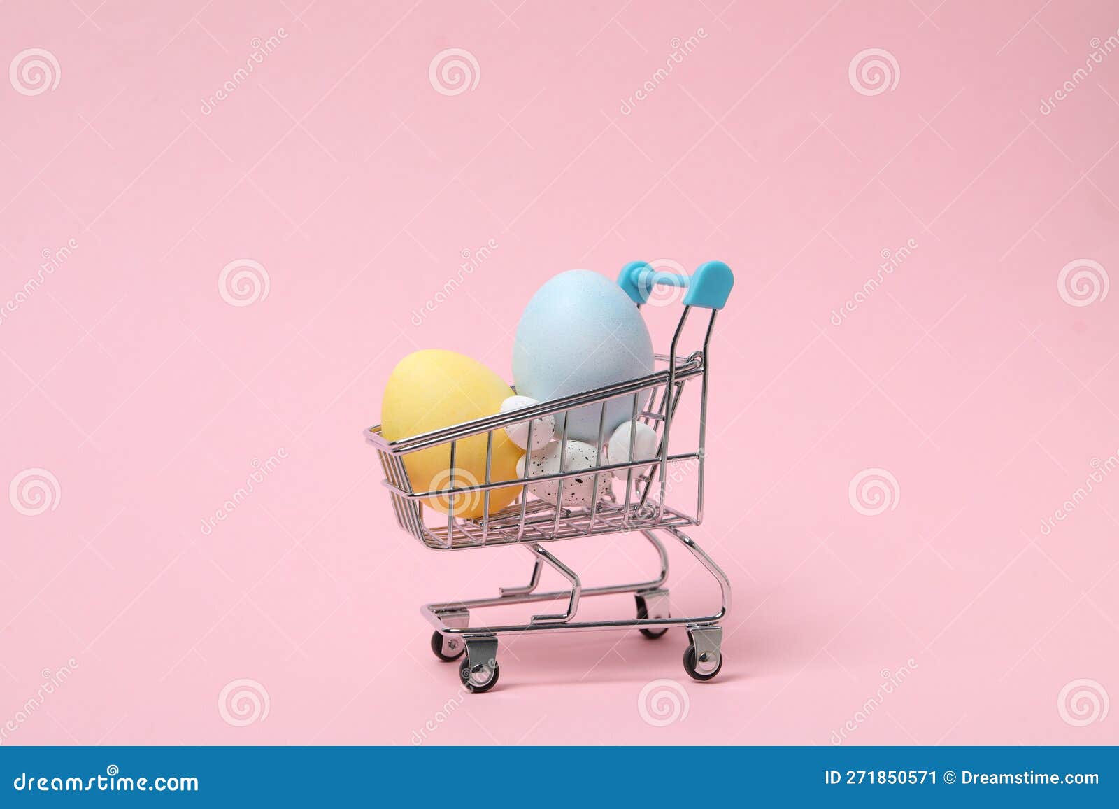 Concept of Easter Shopping, Holidays Shopping Concept Stock Image ...