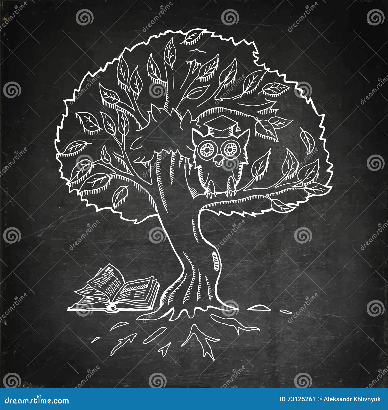 Concept of Education and Knowledge Stock Illustration - Illustration of ...