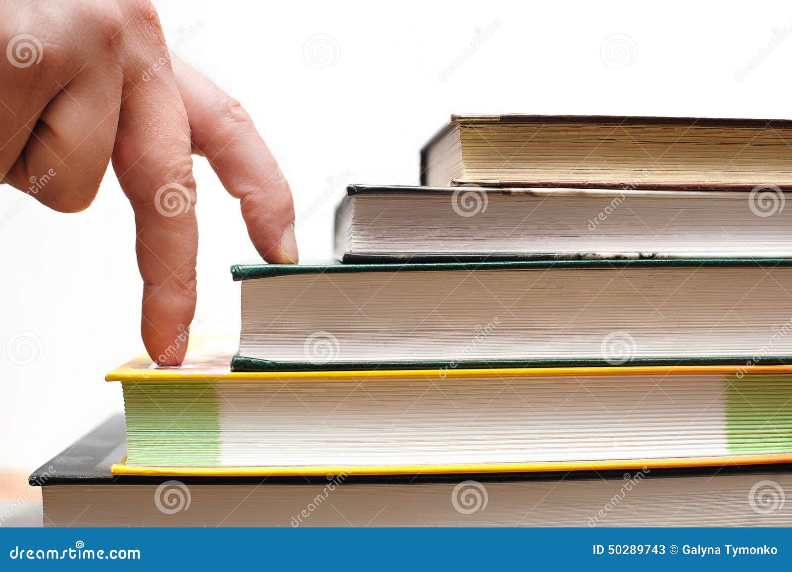 Concept of Education, Steps To Books Stock Image - Image of development ...