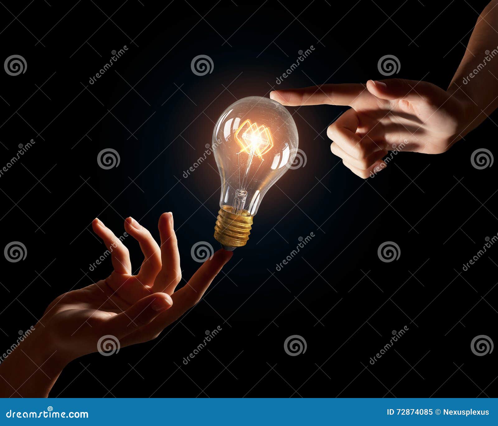 Concept of electric energy stock image. Image of assist - 72874085