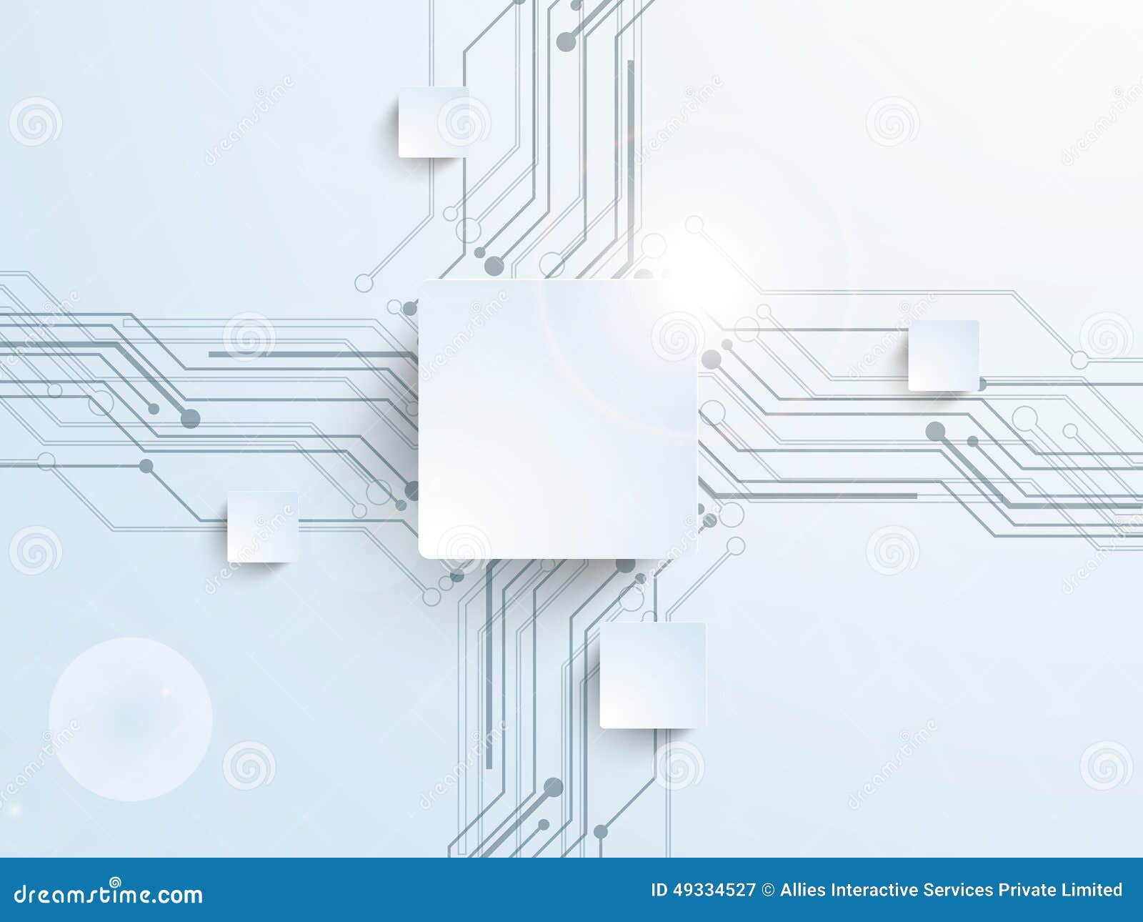 Concept of Electronics Background. Stock Illustration - Illustration of ...