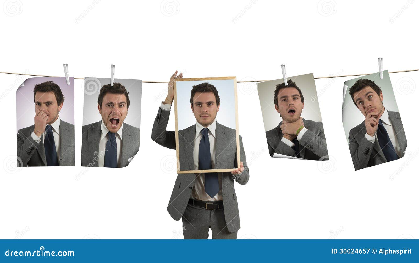 Emotions in business stock image. Image of delusion, negative - 30024657