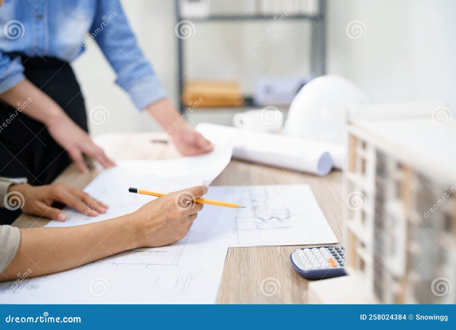 Concept of Engineering Consulting, Two Female Engineers Brainstorming ...