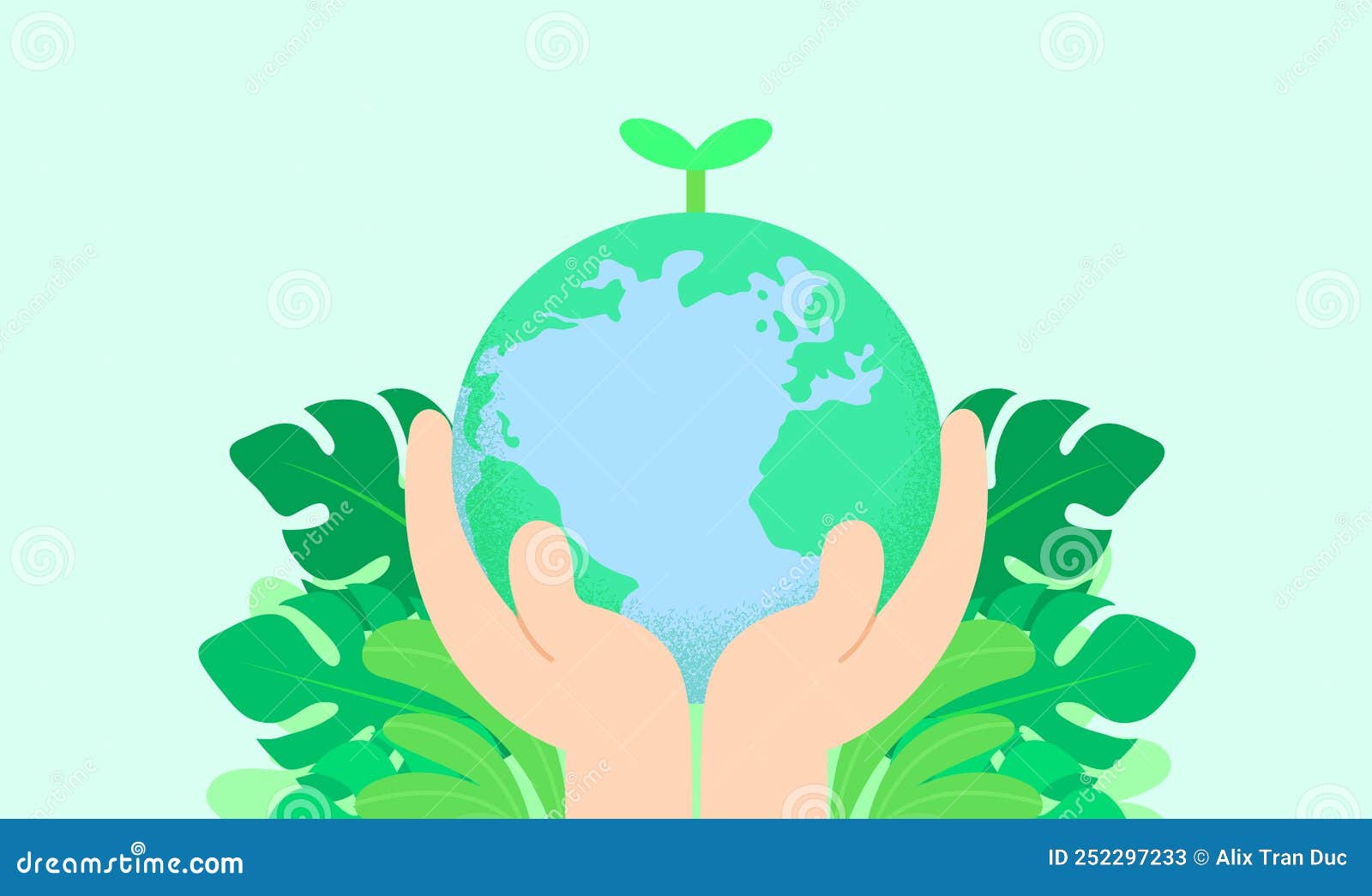 Concept of Environment Protection and Ecology, Eco-friendly Stock ...