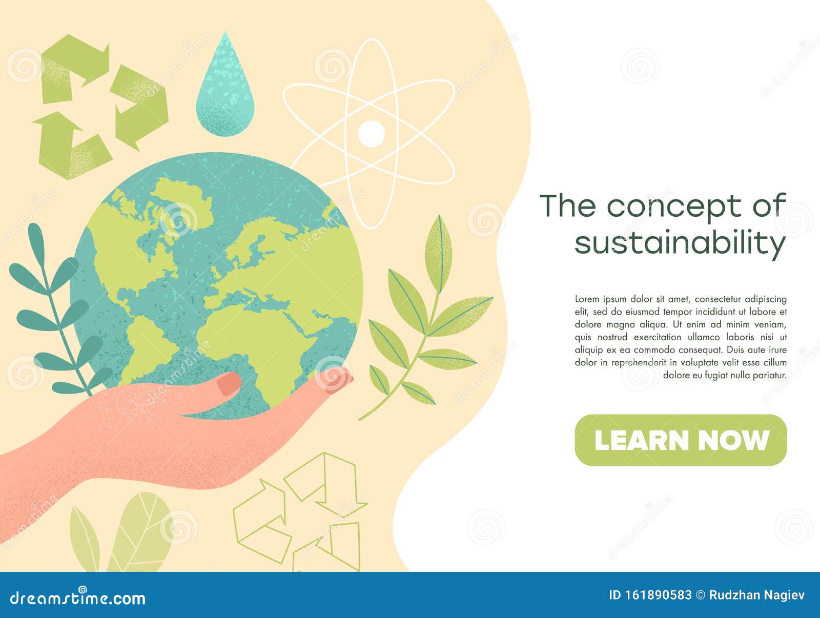 Concept of Environmental Protection Stock Vector - Illustration of ...