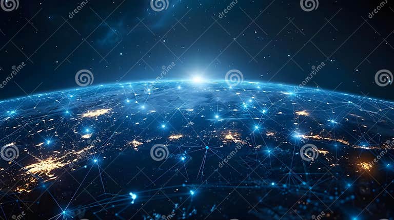 Earth S Digital Veins: Data in Harmony. Concept Environmental ...