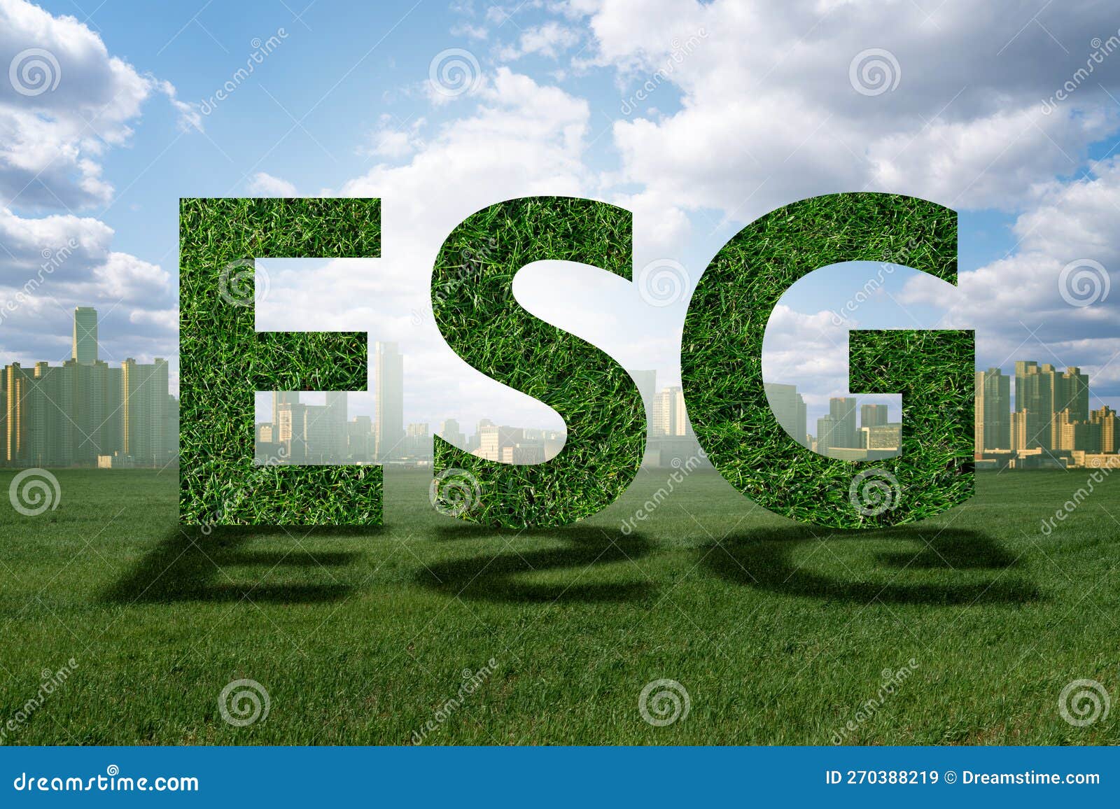 Concept of ESG stock image. Image of strategy, framework - 270388219