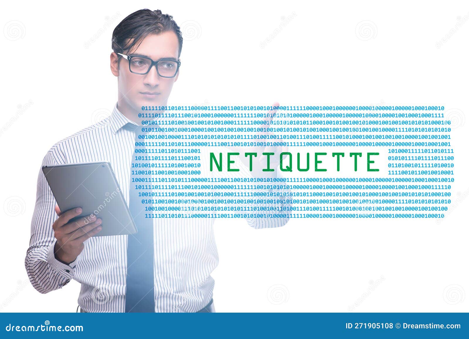Concept of Etiquette and Netiquette Stock Photo - Image of interaction ...