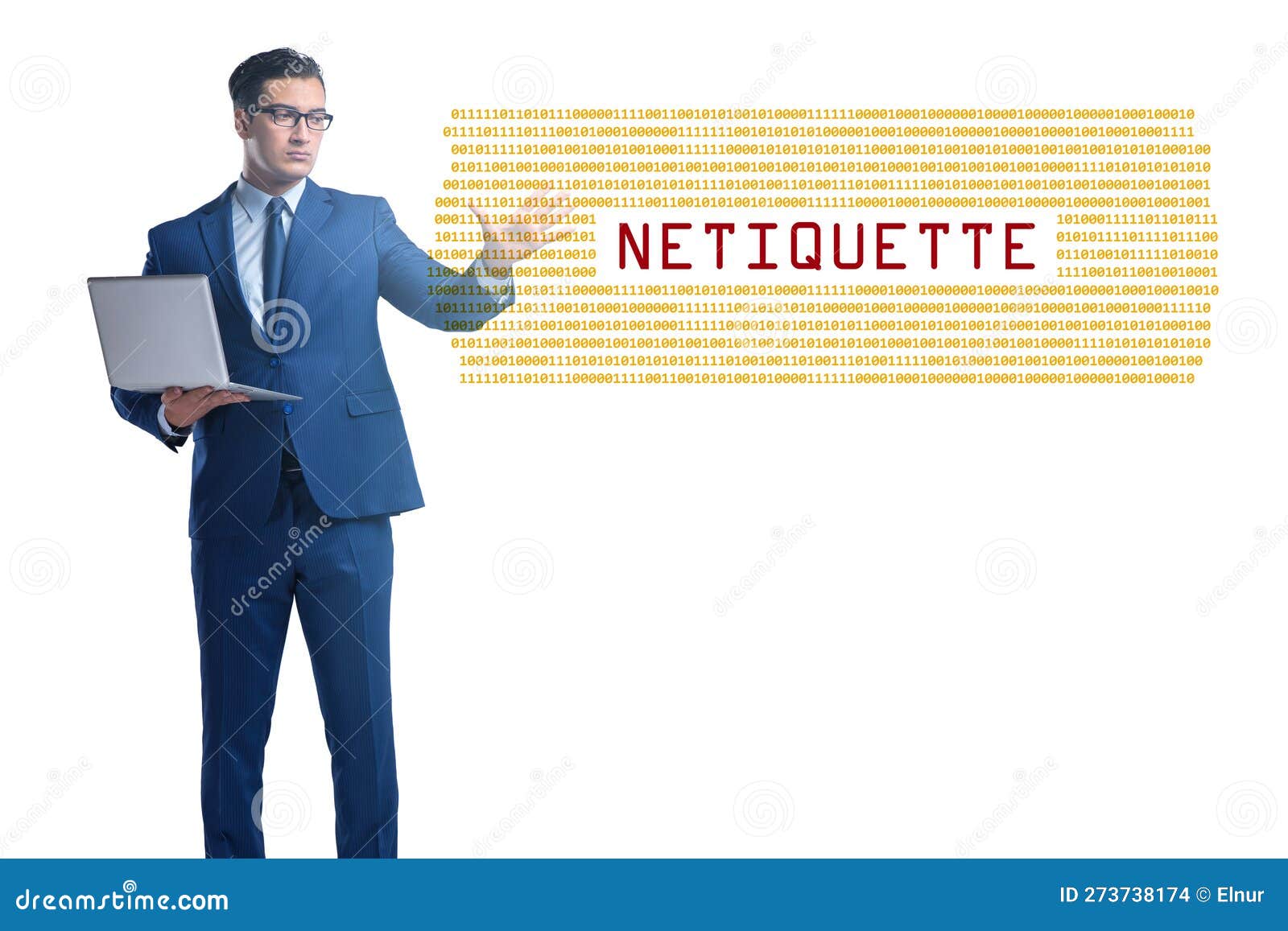 Concept of Etiquette and Netiquette Stock Photo - Image of civility ...