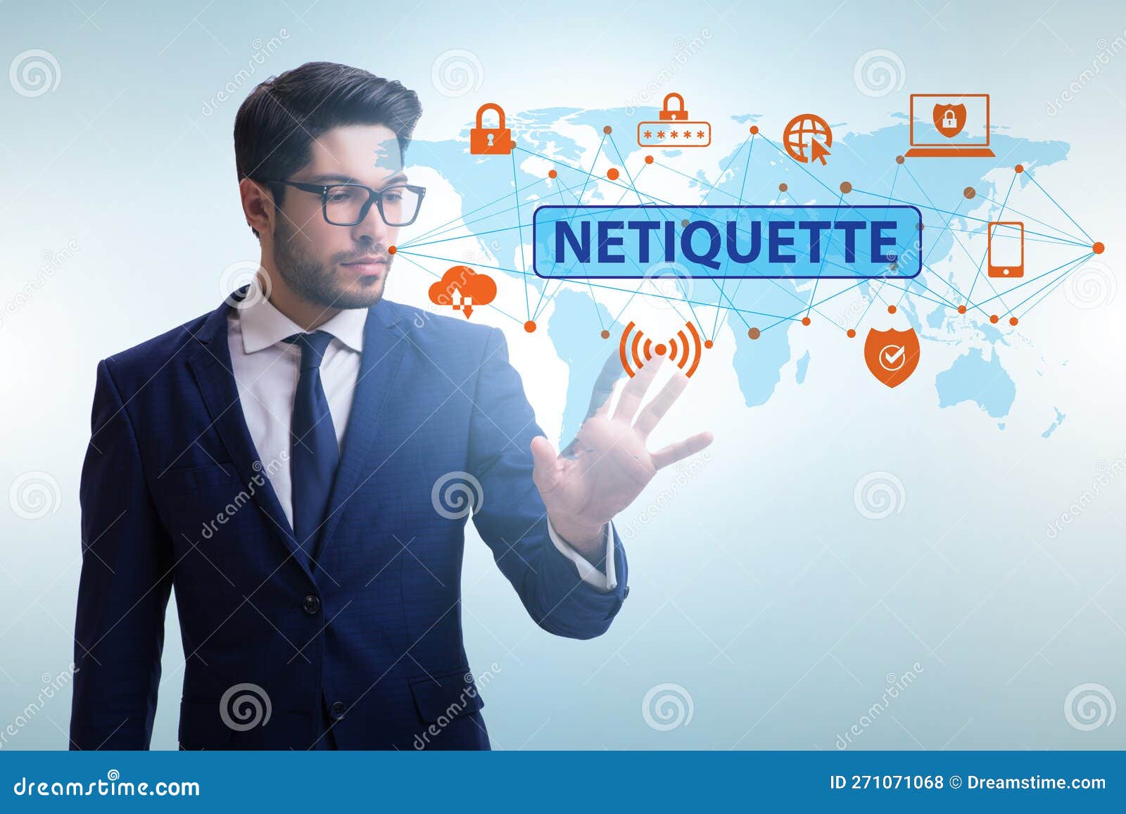 Concept of Etiquette and Netiquette Stock Photo - Image of concept ...