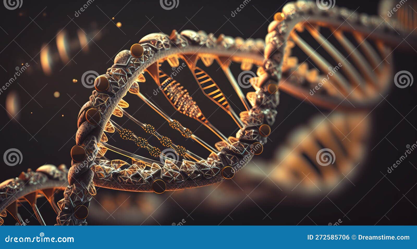 Concept of the Evolution of Human DNA in the Distant Future. Generative ...