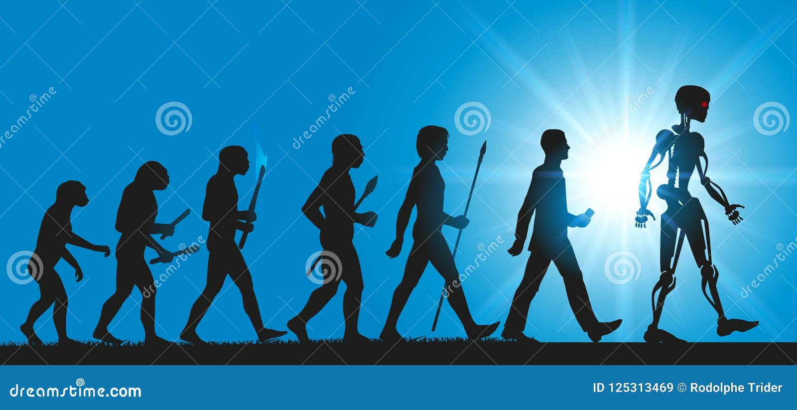 Concept of the Evolution of Humanity Towards Robots and Artificial ...