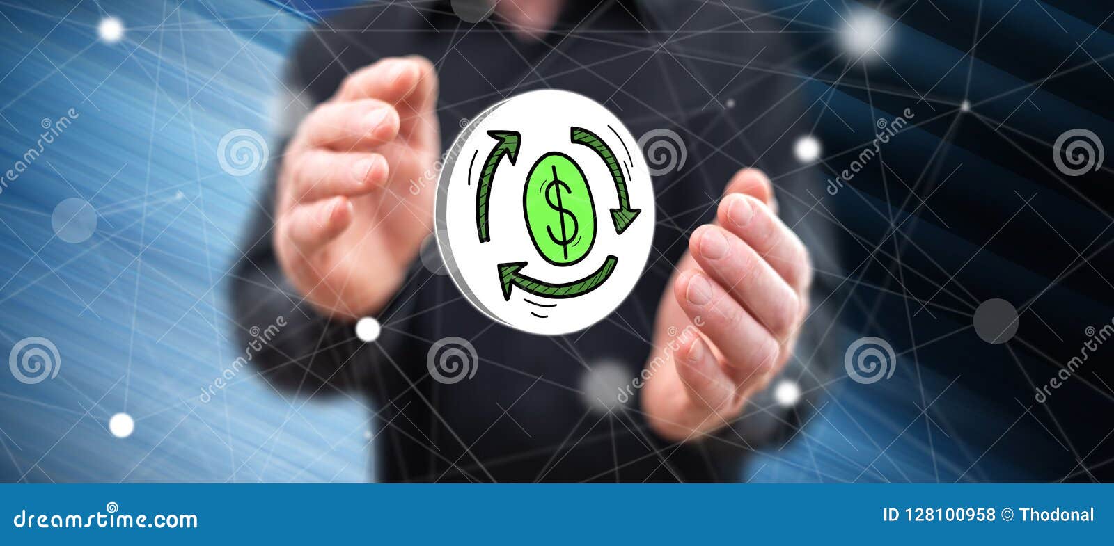 Concept of exchange stock photo. Image of business, revenue - 128100958