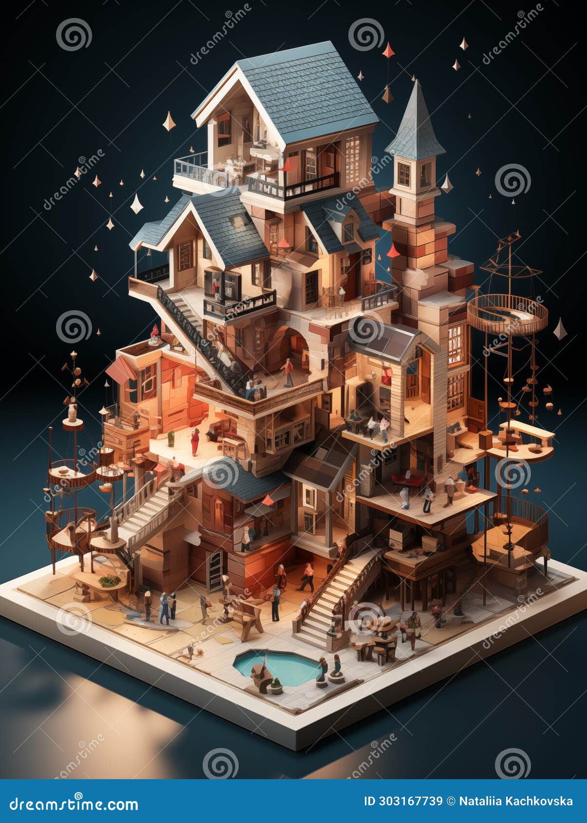 Concept of Explore the Potential Risks and Security Consideration Stock ...