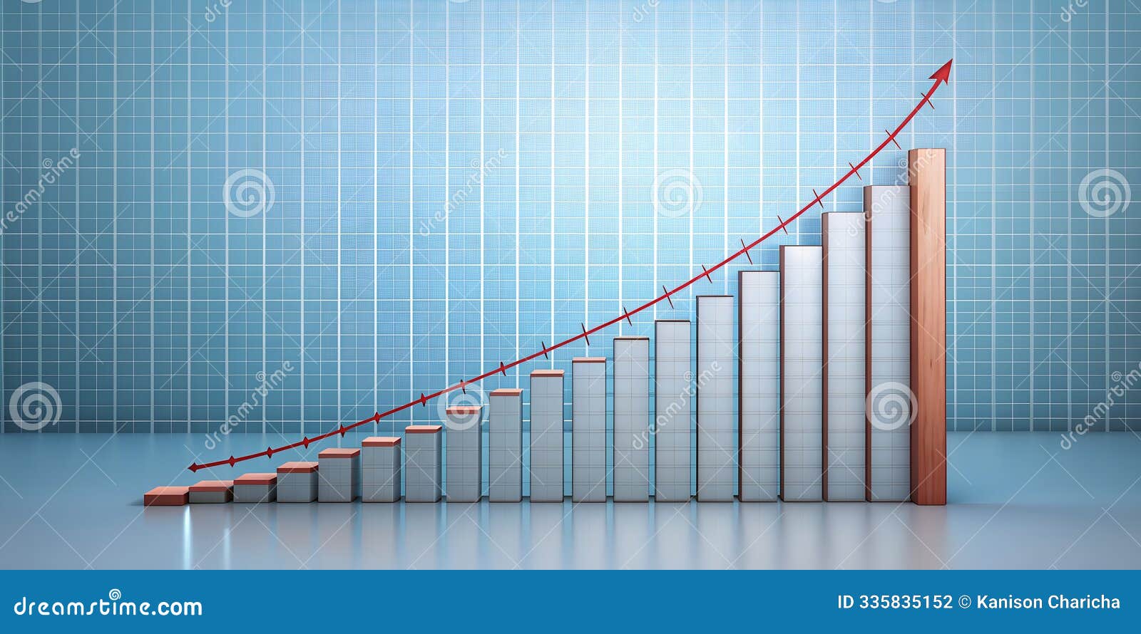 The Concept of Exponential Growth Background Generative by AI Stock ...