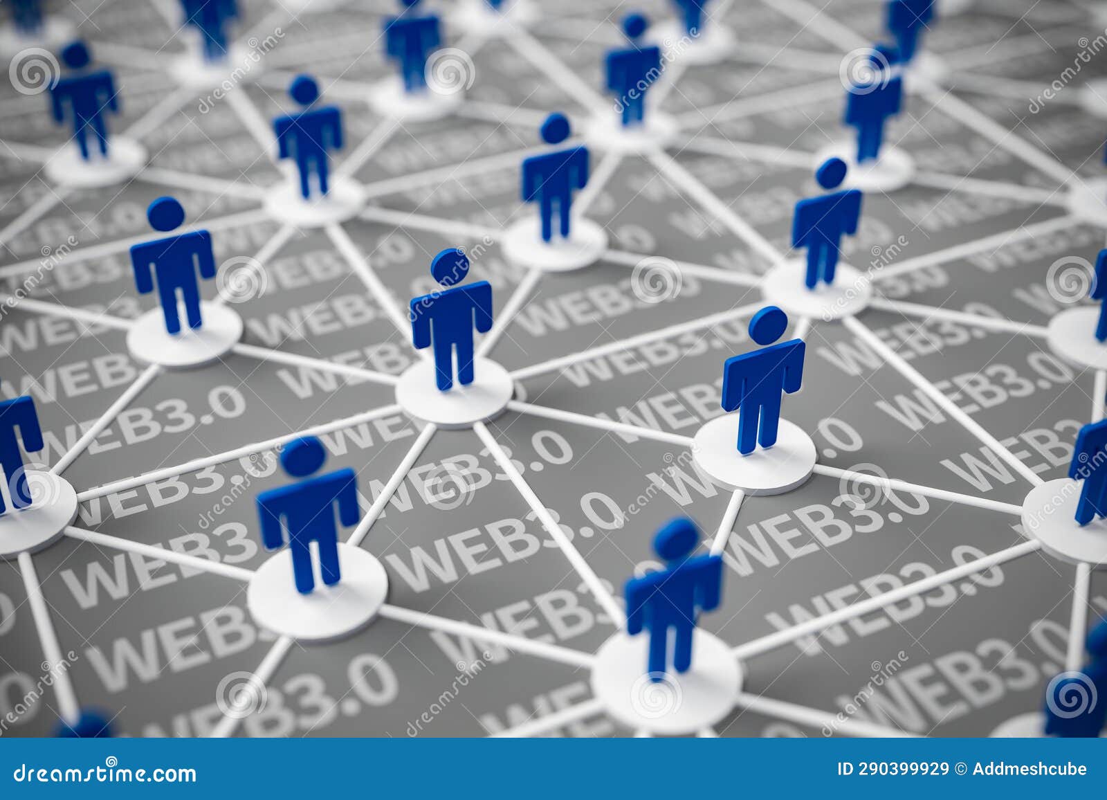 Concept that Expresses Each Individual Connected To Decentralization in ...