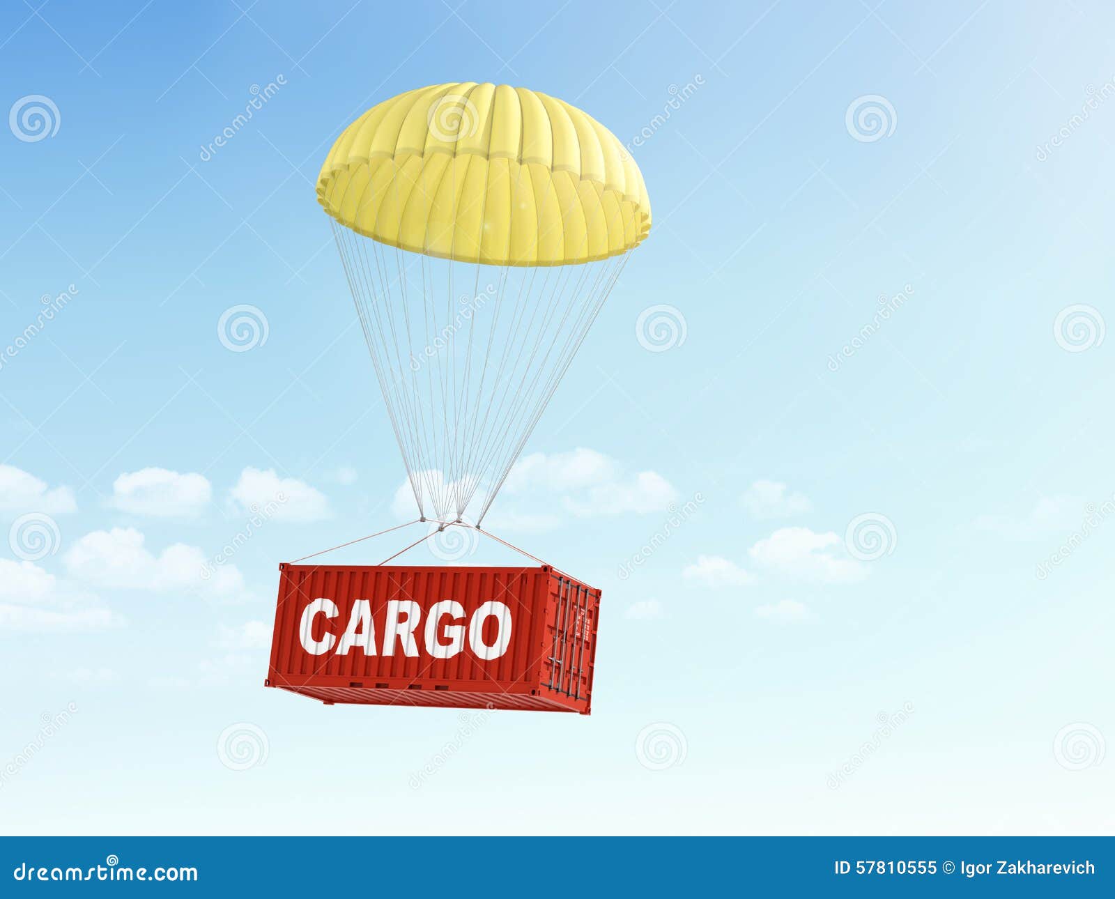 Concept of Fast Shipment and Delivery of Cargo. Stock Image - Image of ...
