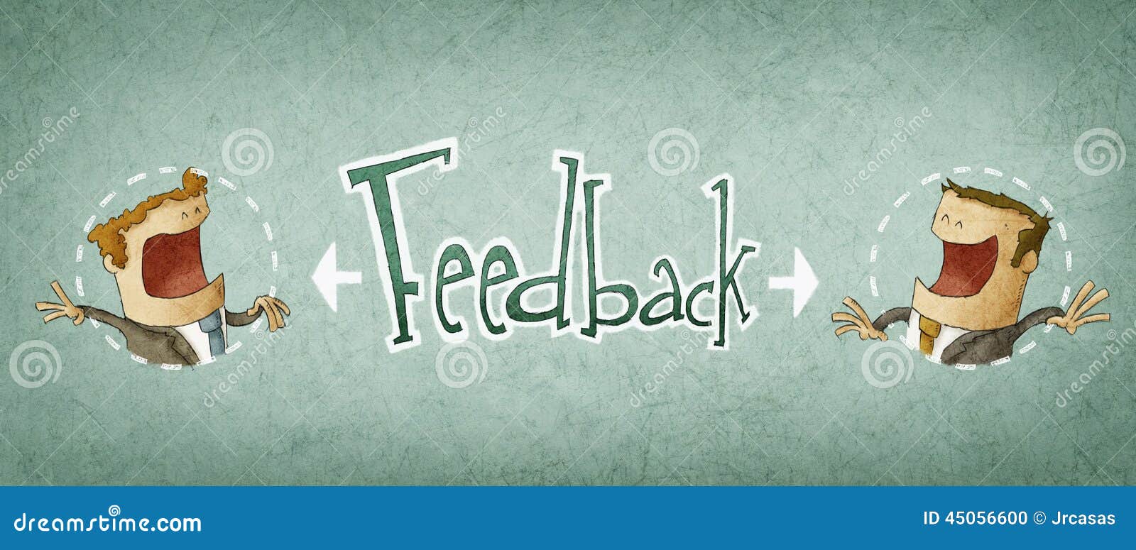 Concept of feedback stock illustration. Illustration of management ...