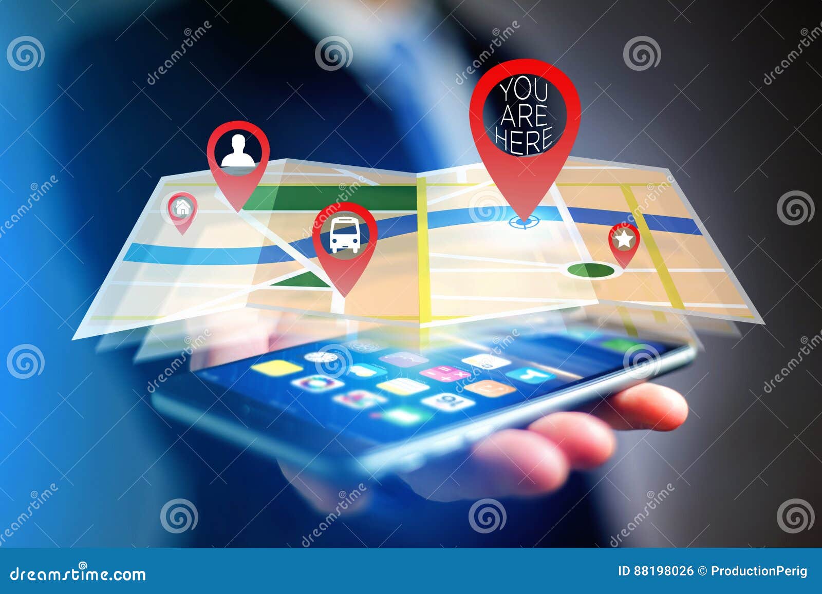 Concept of Finding Favorites Places on an Online Map - Technology ...