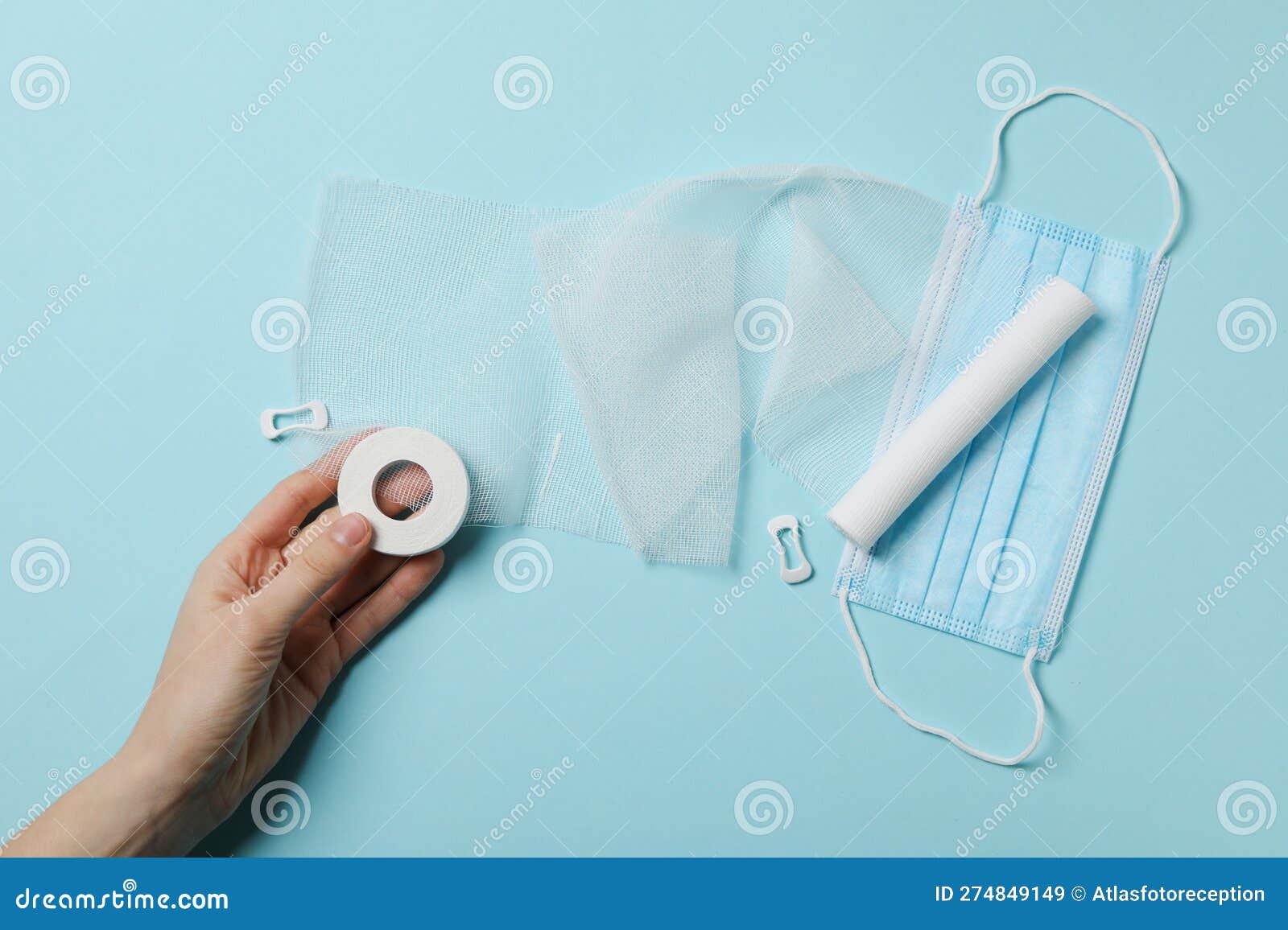 Concept of First Aid Kit, First Aid Kit Supplies Stock Image - Image of ...