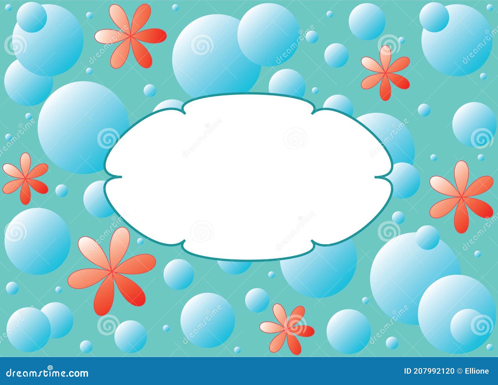 Concept with Floral Scent Motif for Cleanliness and Hygiene. Stock ...