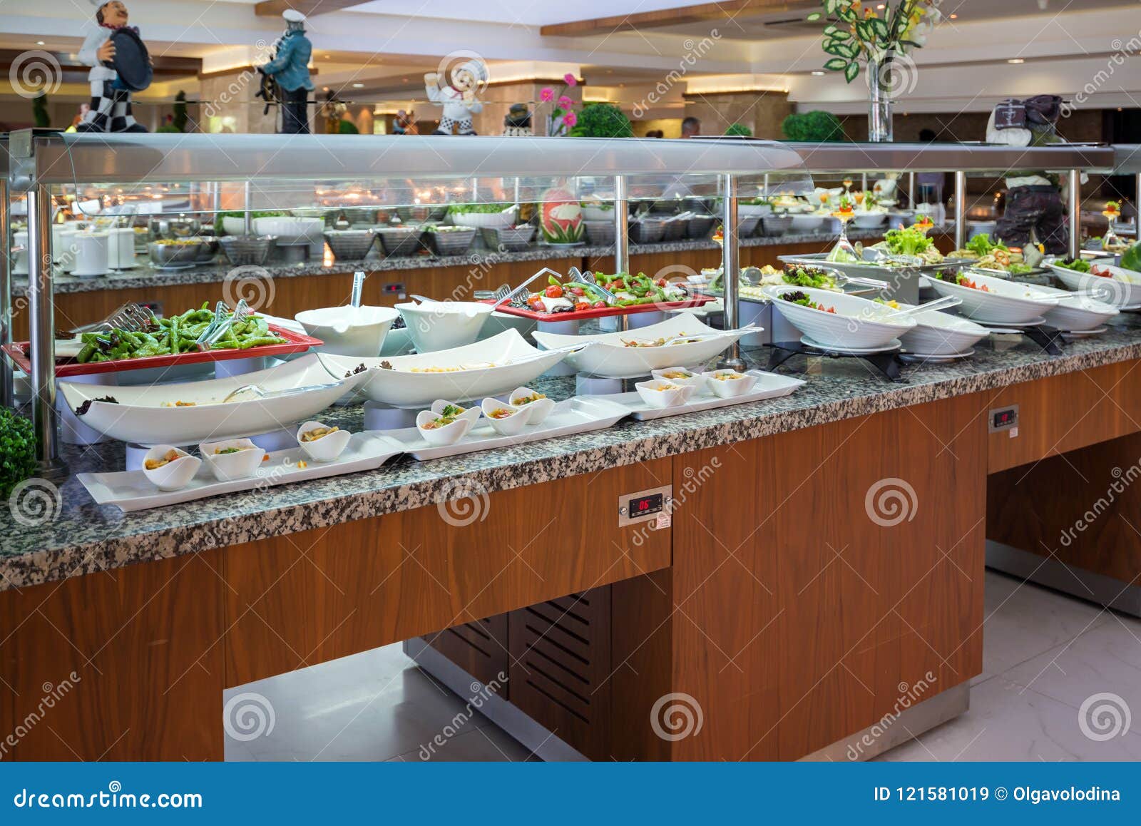 Concept of Food All-inclusive Buffet-style in Turkey Stock Image ...