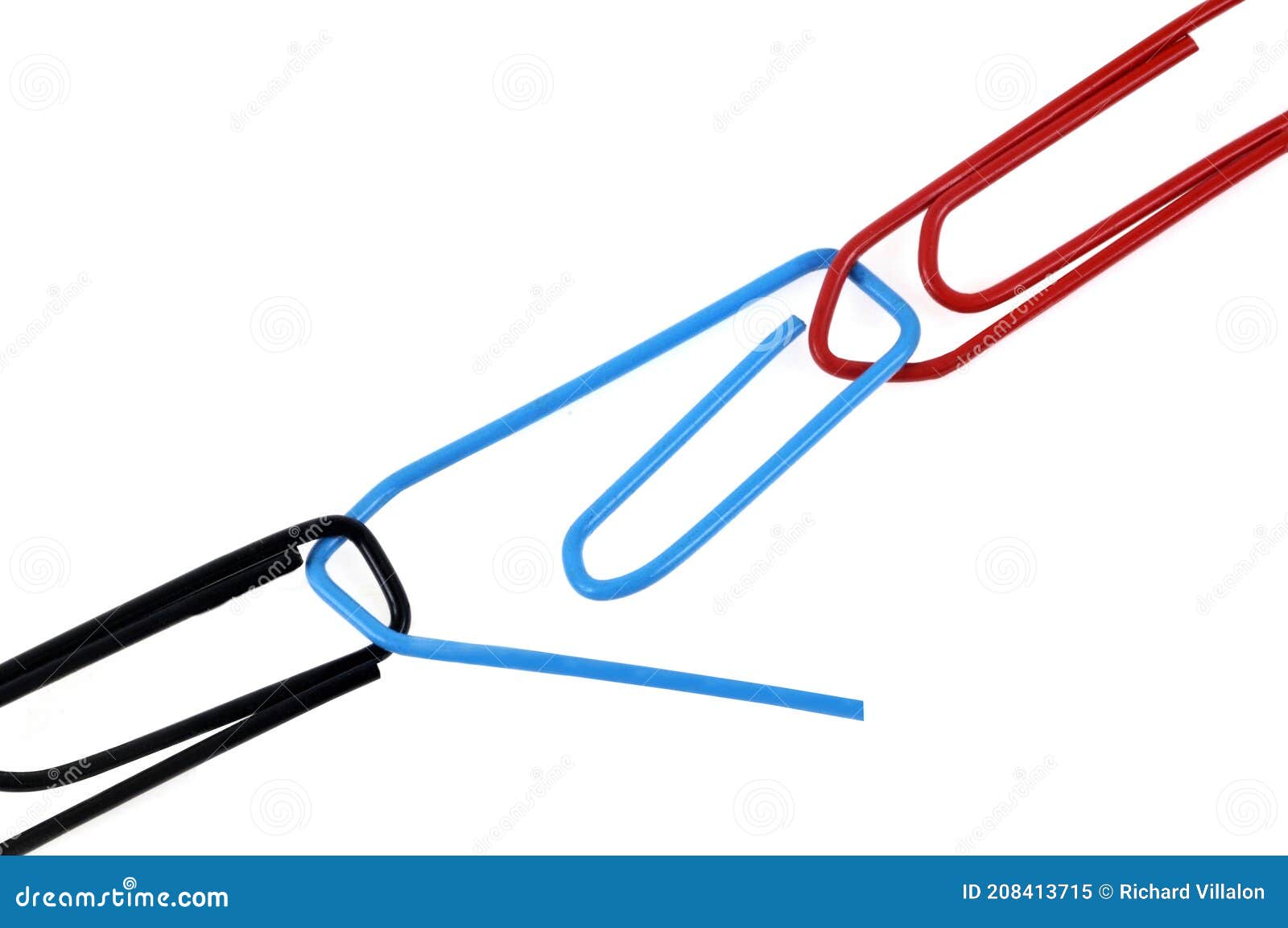 Paper Clips Close Up Stock Illustrations – 89 Paper Clips Close Up ...