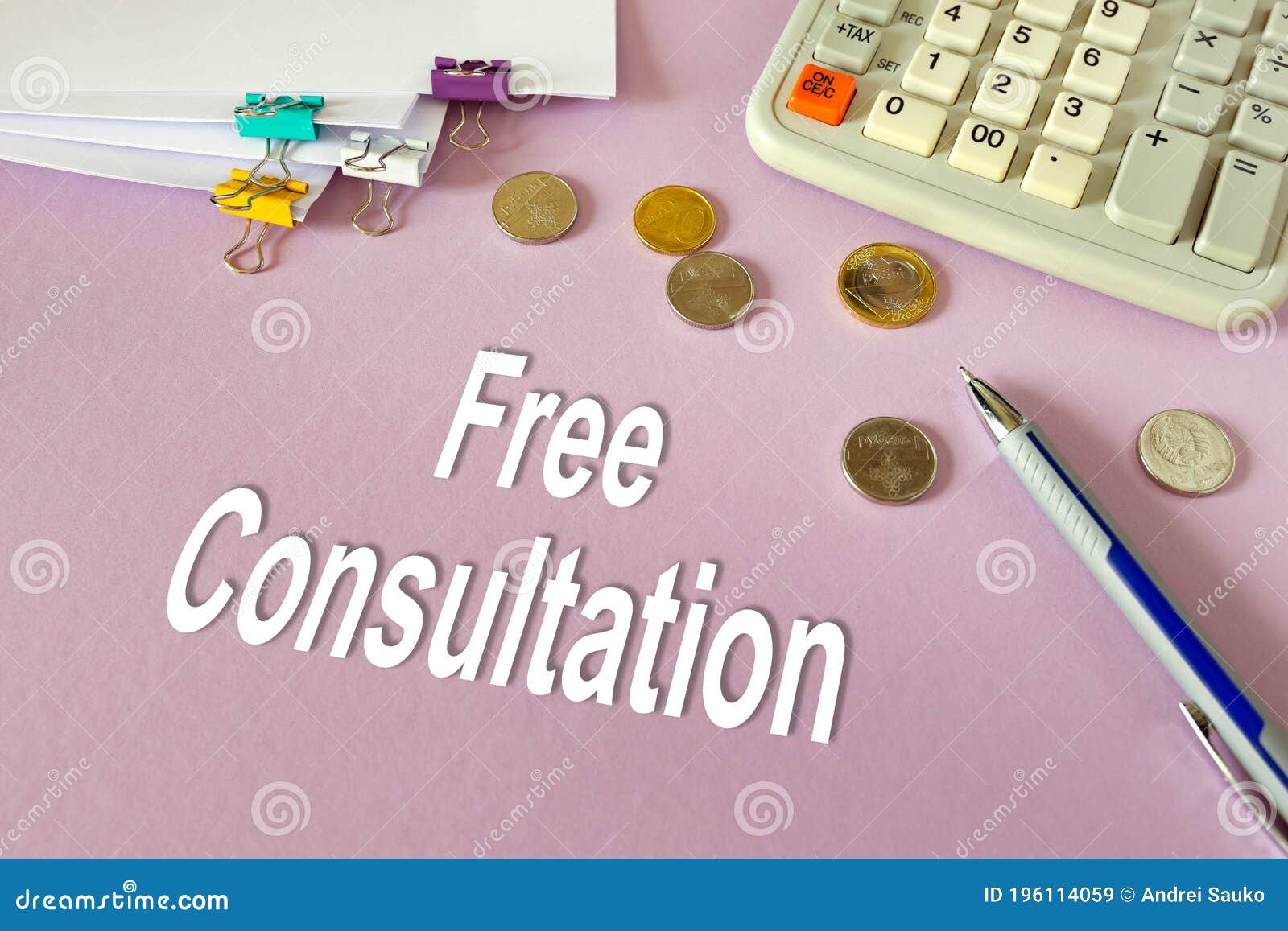 Concept : Free Consultation Stock Image - Image of problem, management ...
