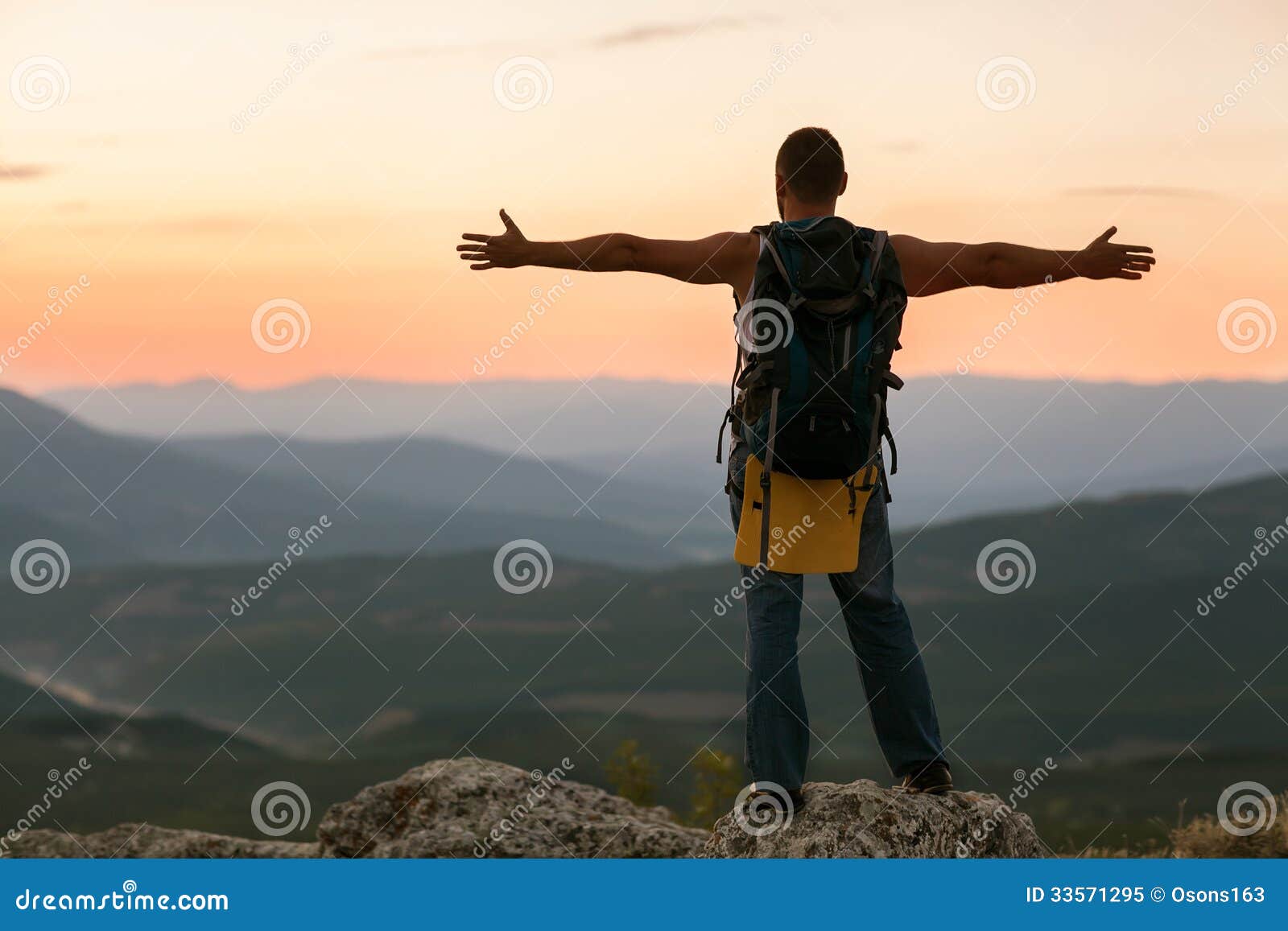 Concept of freedom stock image. Image of male, freedom - 33571295