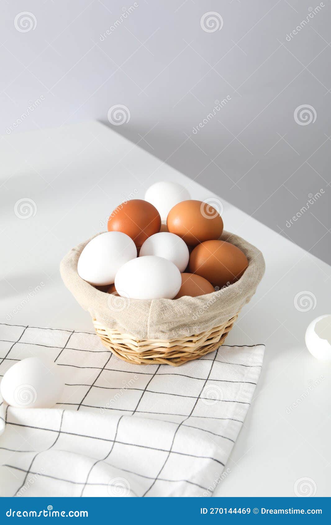 Concept of Fresh and Natural Farm Product - Eggs Stock Image - Image of ...