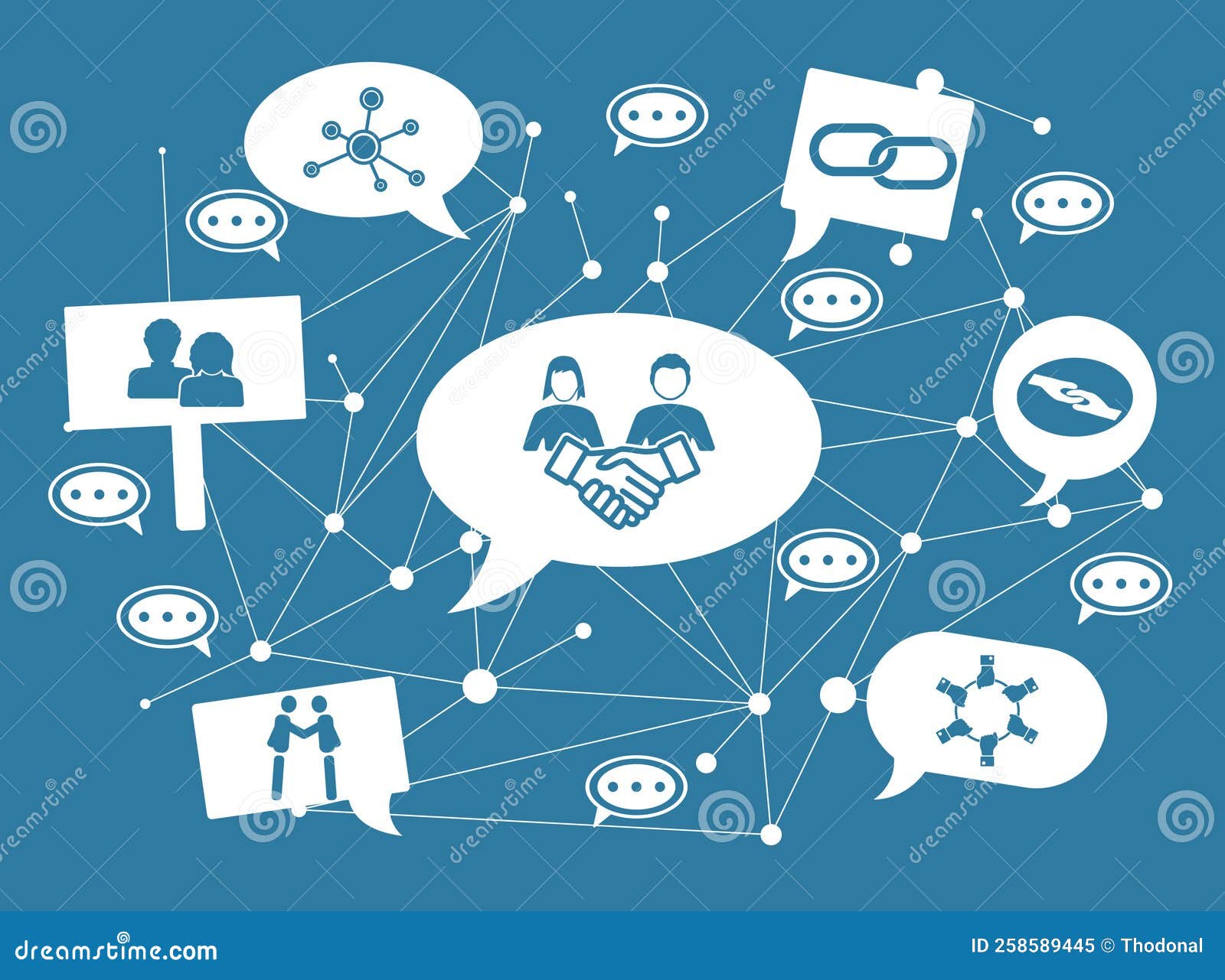 Concept of friendship stock illustration. Illustration of people ...