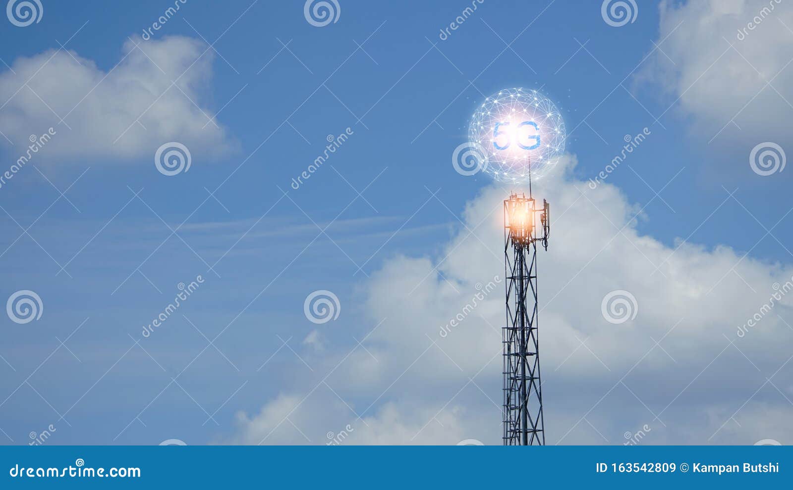 Concept of Future Technology 5G Network Wireless Network that Will ...