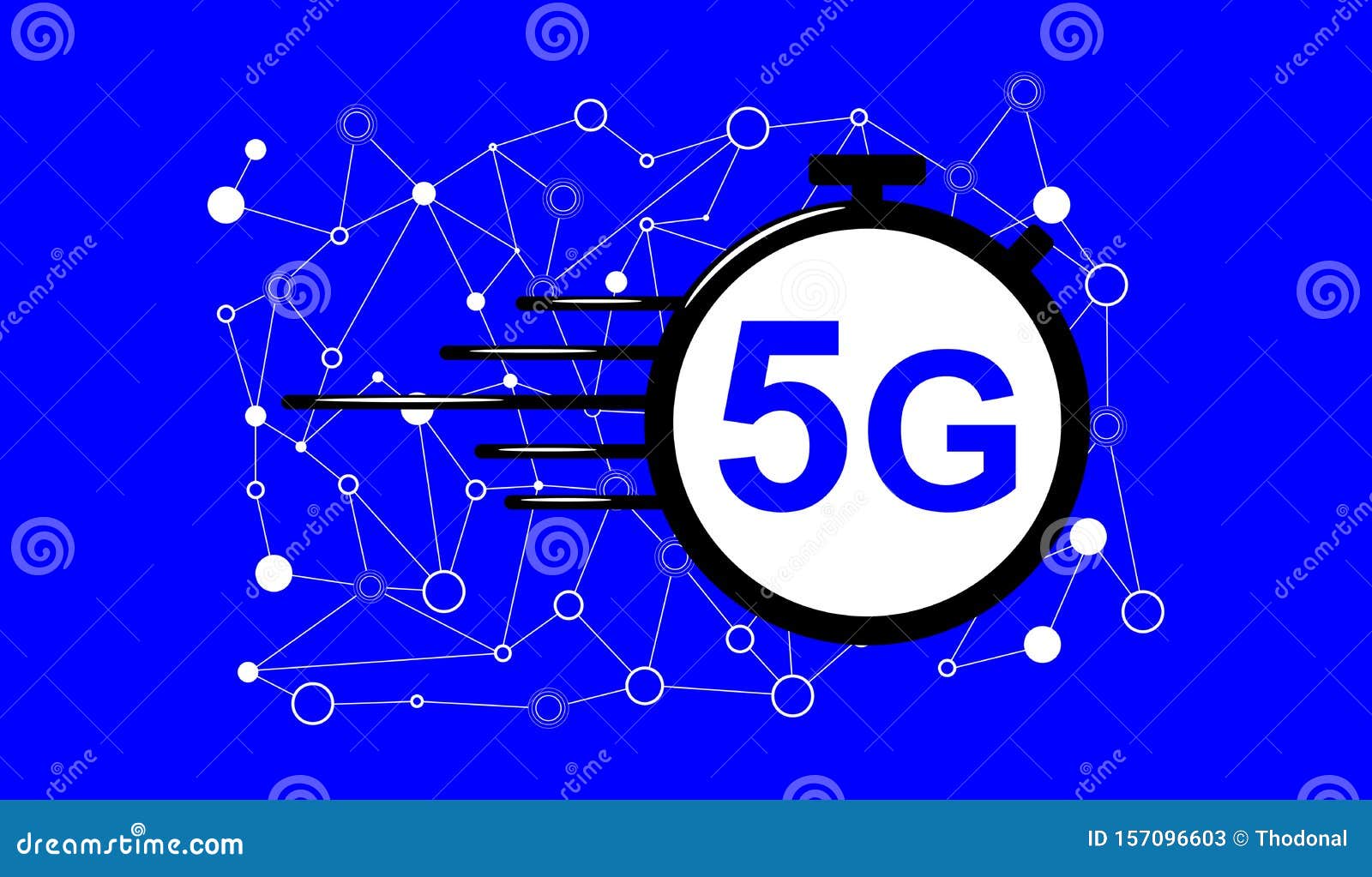 Concept of 5g stock illustration. Illustration of data - 157096603