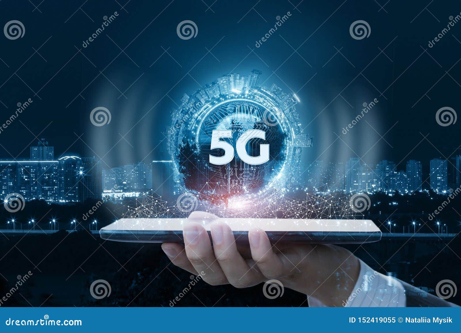 The Concept of 5G Network and New Generation Networks Stock ...